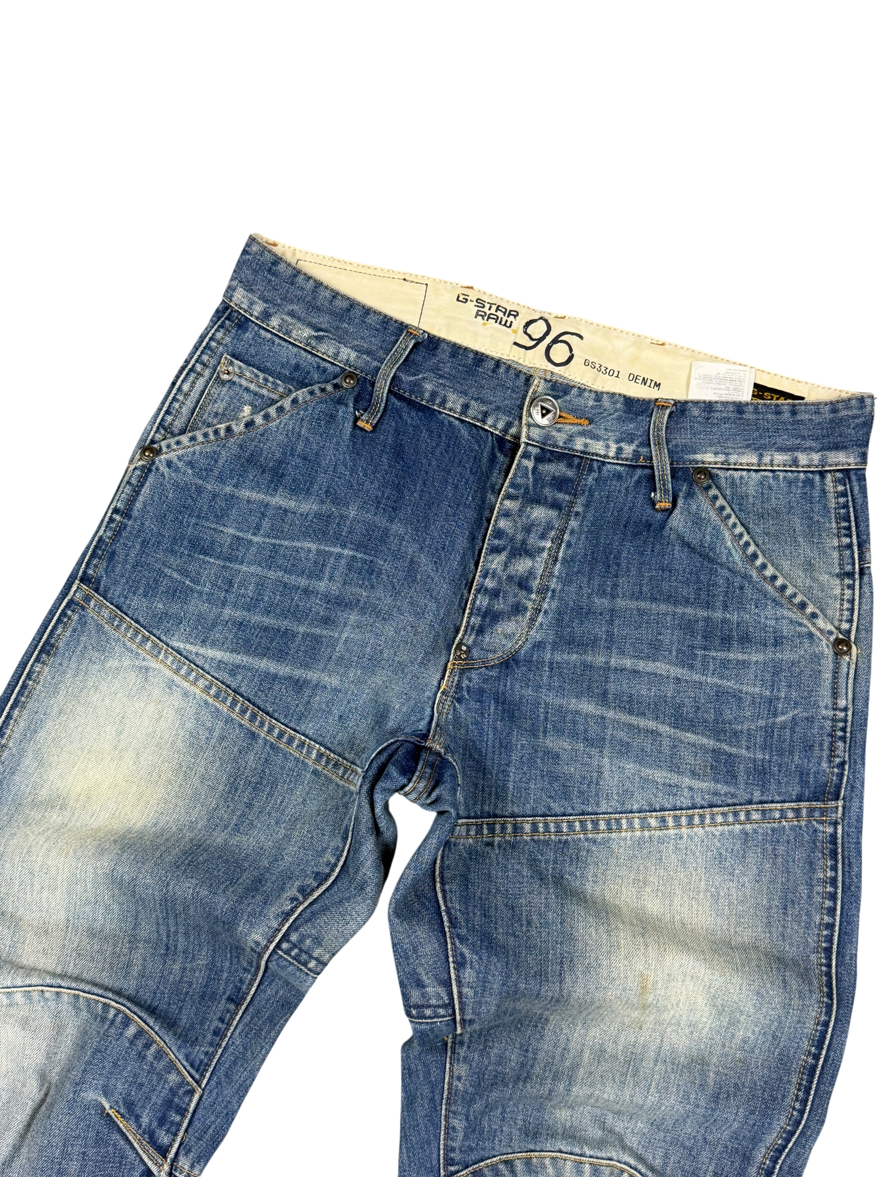 G-Star Slim-Fit "96" Logo Jeans (XS) – ninesixfits